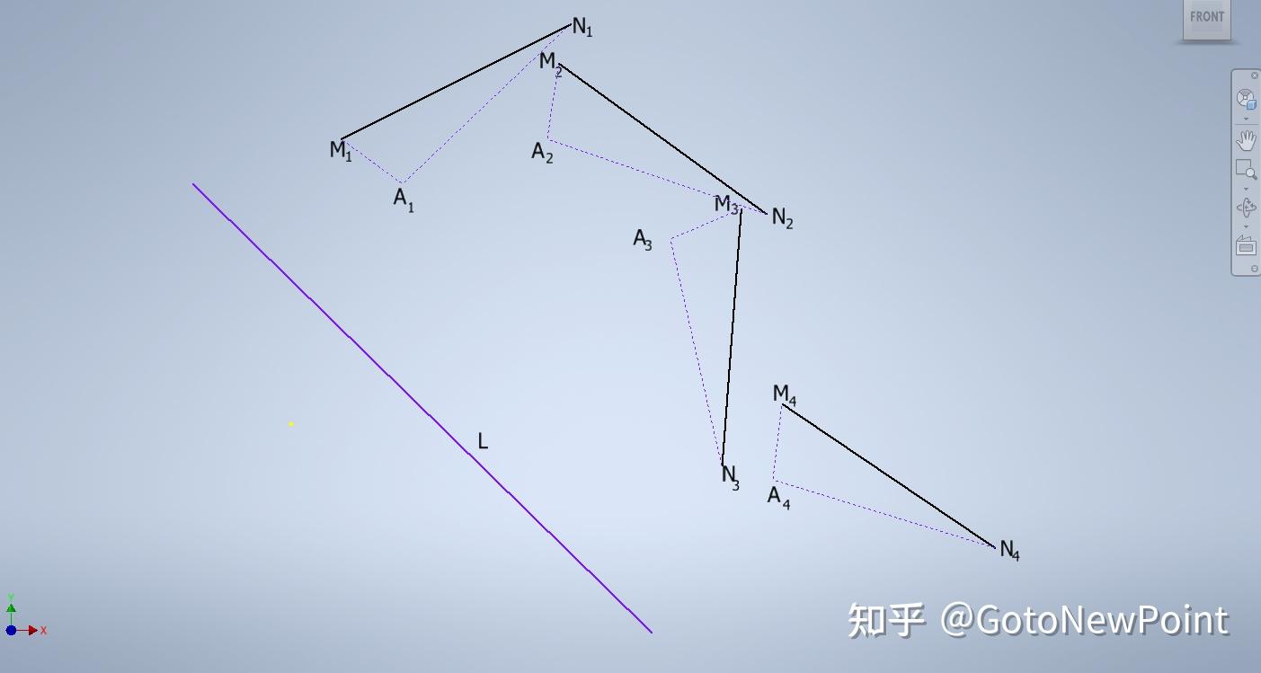 Chapter31. Four-position straight line constraint solution - 知乎