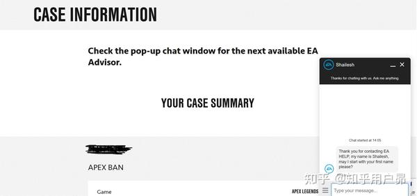 APEX/EA(误封/被盗)（人工）详细申诉流程 - 知乎