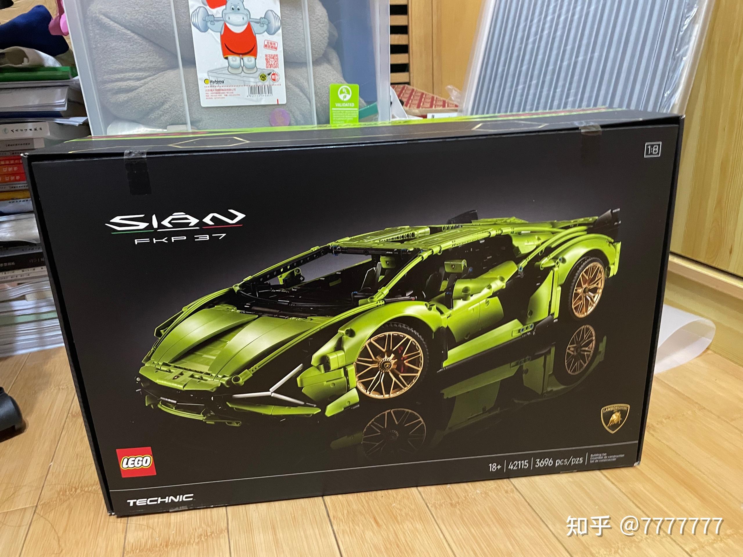 乐高LEGO 421125兰博基尼sian拼装过程分享 - 知乎