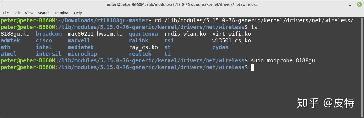 Ubuntu Linux上安装TP-LINK WN726N USB无线网卡驱动或Realtek RTL8188GU芯片驱动程序 - 知乎
