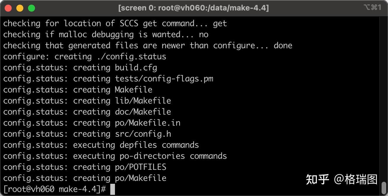Node.js-0003-CentOS 7.9 安装 Node.js 18.x-02-编译 make - 知乎