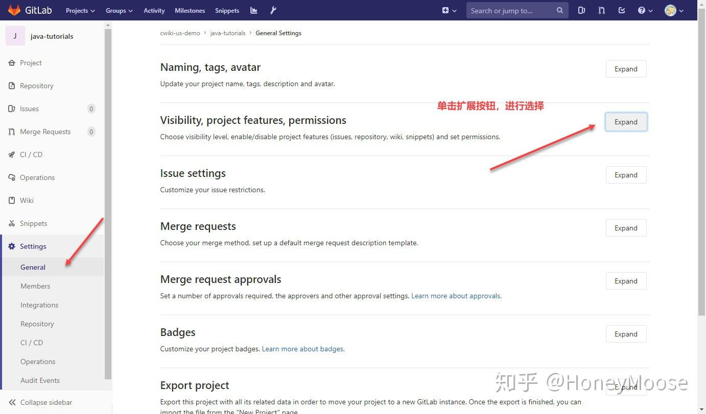 GitLab 如何修改项目从私有到公有 - 知乎