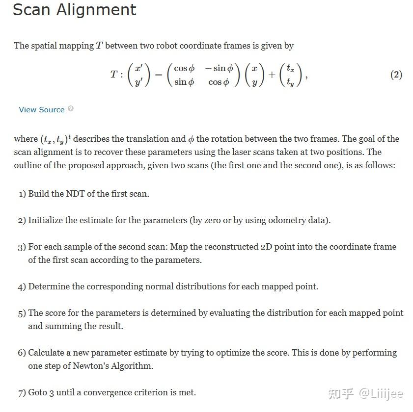 《The Normal Distributions Transform: A New Approach to Laser Scan ...