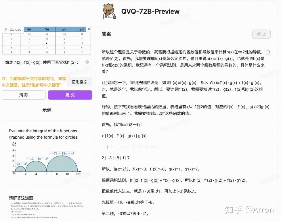 MLLM（四）| 阿里多模态大模型QVQ-72B-Preview： 以智慧看世界 - 知乎