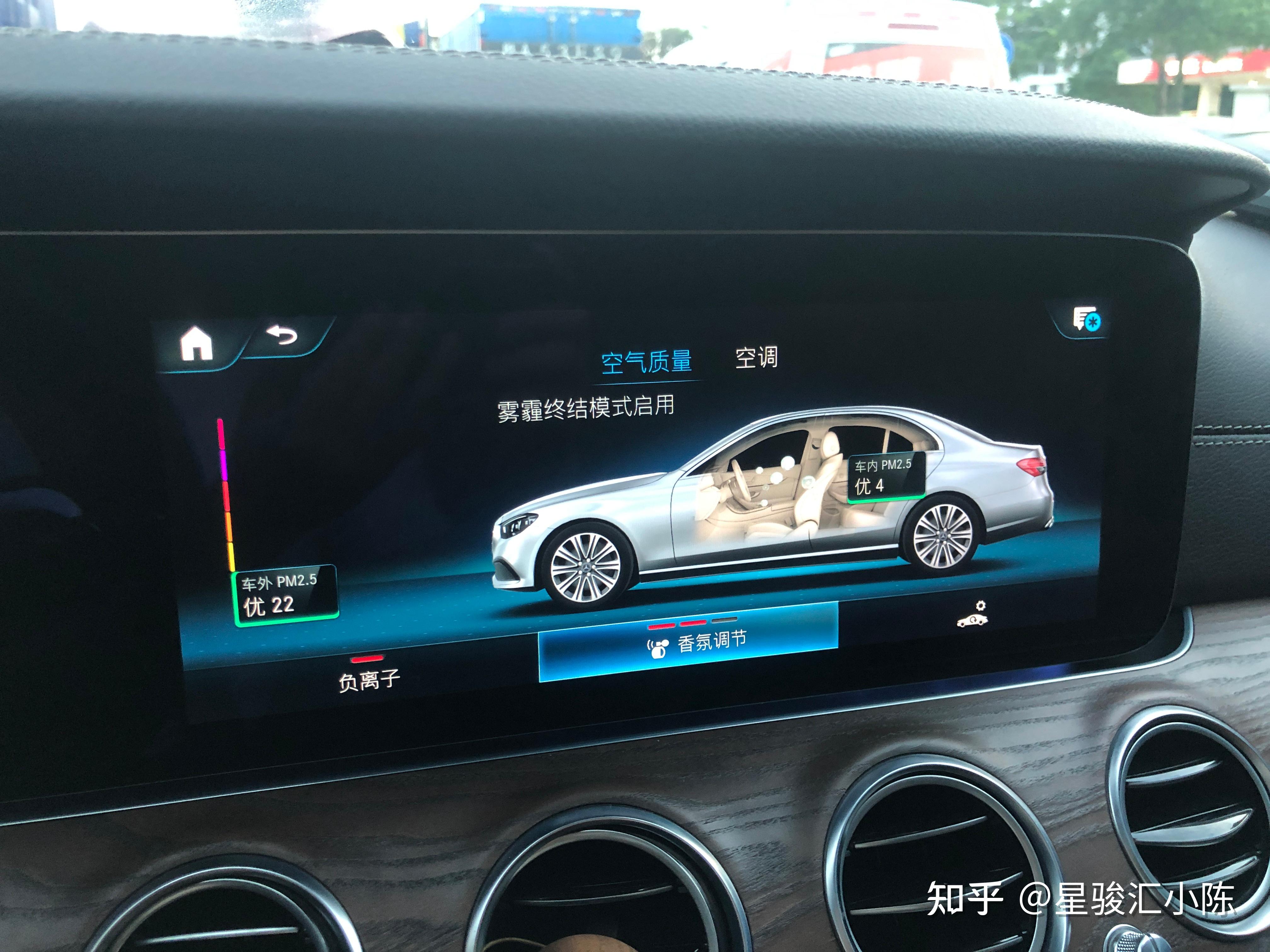 2022款奔驰E300L升级原厂香氛负离子系统，提升整车的质感和豪华感 - 知乎