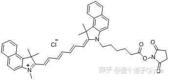 荧光染料Cy7.5-琥珀酰亚胺/活化酯，Cyanine7.5 NHS ester，CAS号 :786620-92-6的参数及应用 - 知乎
