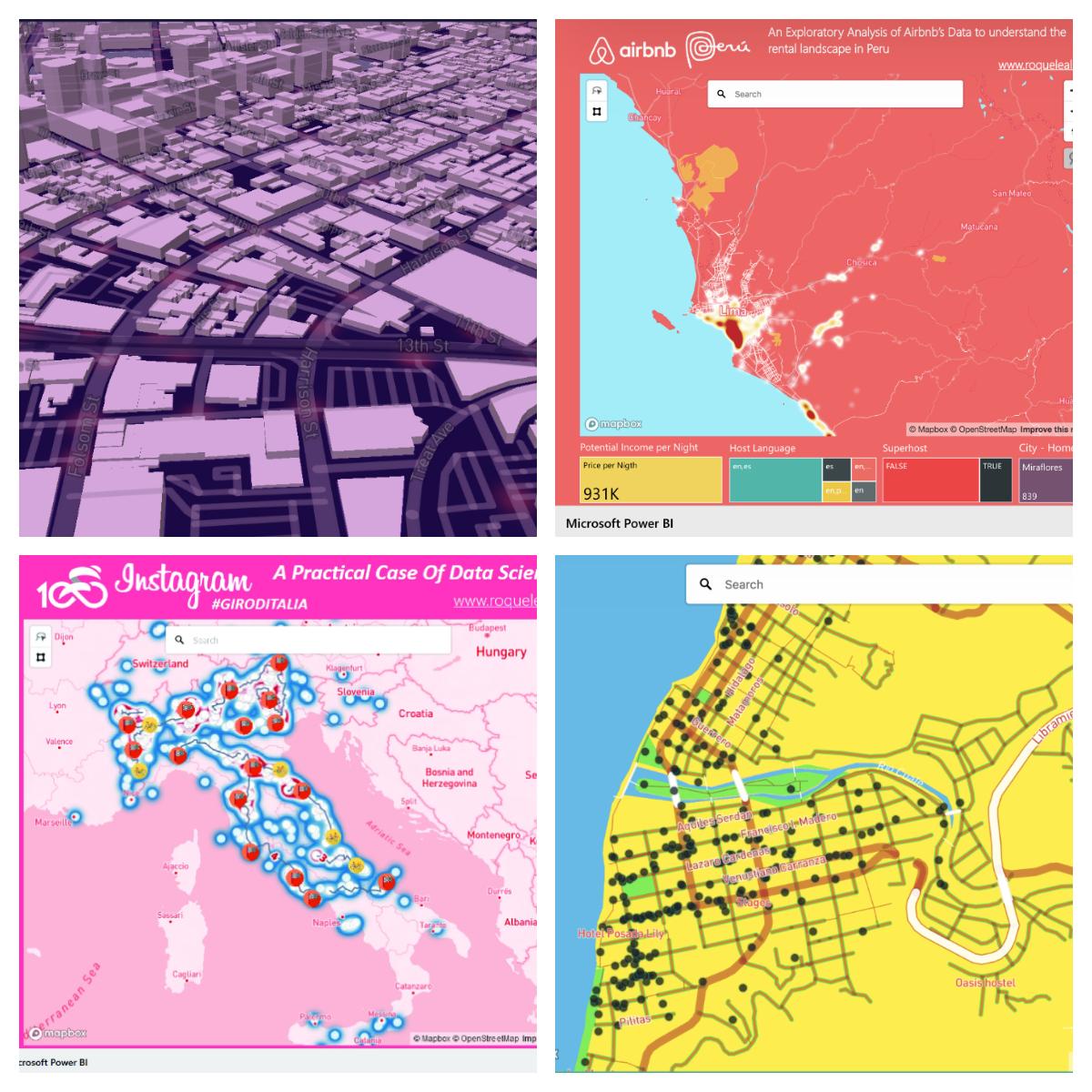 给你强烈启发的五个 Power BI x Mapbox 可视化案例 | 开发者故事 - 知乎