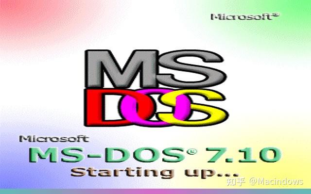回顾一下历代MS-DOS - 知乎