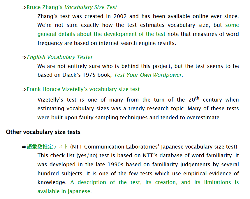 How to know your English vocabulary size? 如何知道你的英语词汇量？ - 知乎