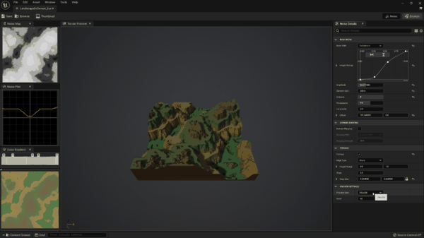 【UE5】给Landscape加一点料-地形篇（二）-地形生成 - 知乎