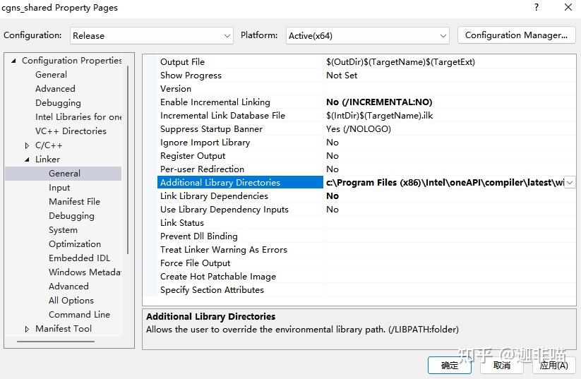 Win11+VS2022+CGNS4.3.0+Intel Fortran源码编译CGNS动态库 - 知乎
