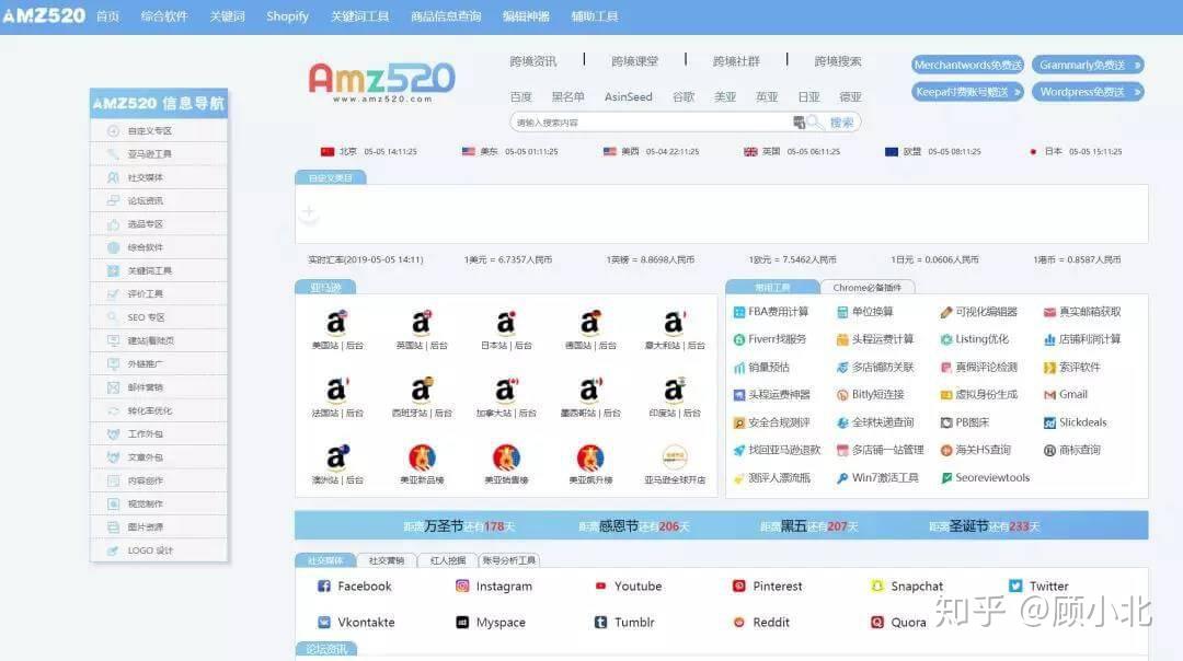 Amz520跨境电商网址导航正式发布啦！ - 知乎
