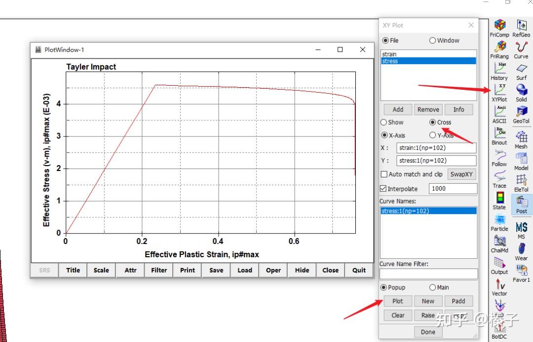 Ls-dyna应力应变曲线绘制 - 知乎