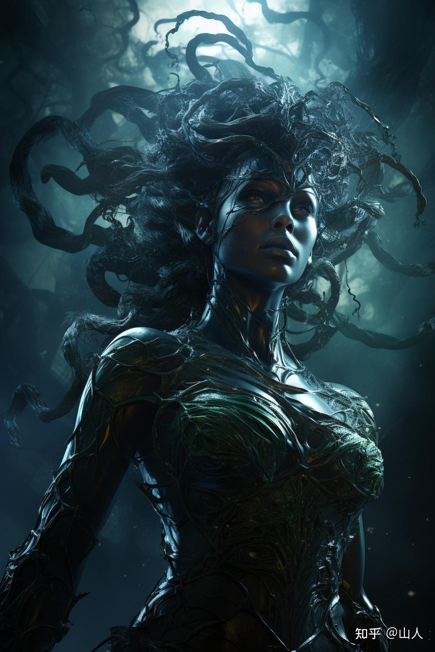 #AI 文艺复兴大赛 #异兽 AI 图鉴 希腊神话 Ceto - 知乎