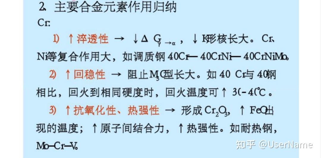 40CrNiMo＞40CrMn＞40CrNi＞40Cr - 知乎