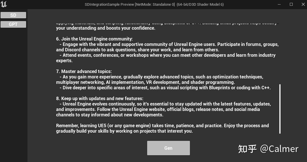 UE5集成ChatGPT和Stable Diffusion(SD) - 知乎
