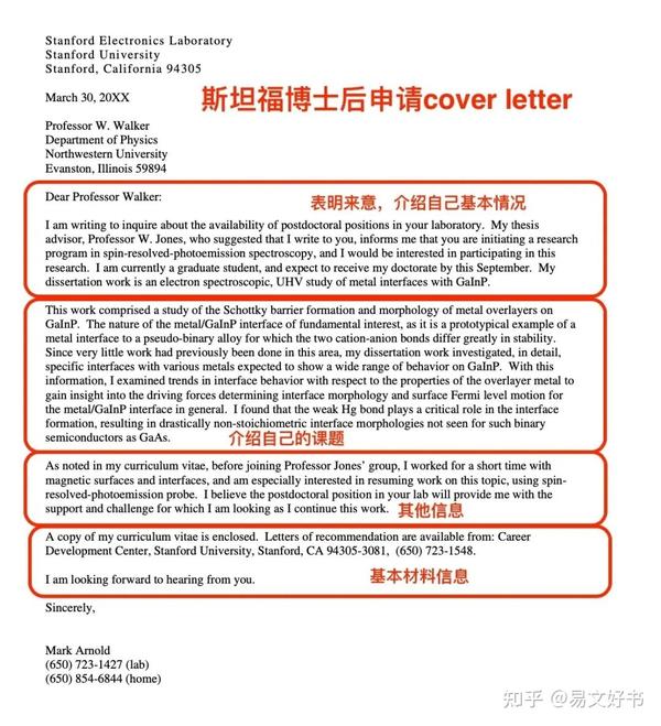你可能输在了Cover Letter上！（内附模板） - 知乎