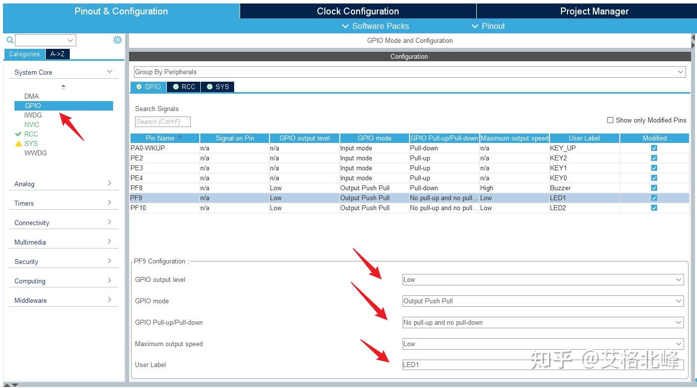 STM32F407 CubeMX GPIO 输入/输出实战 - 知乎
