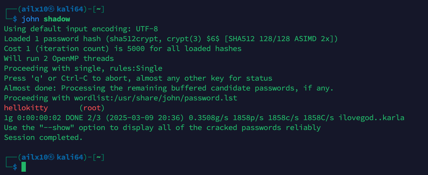 Bugku-CTF-Crack it（Linux密码） - 知乎