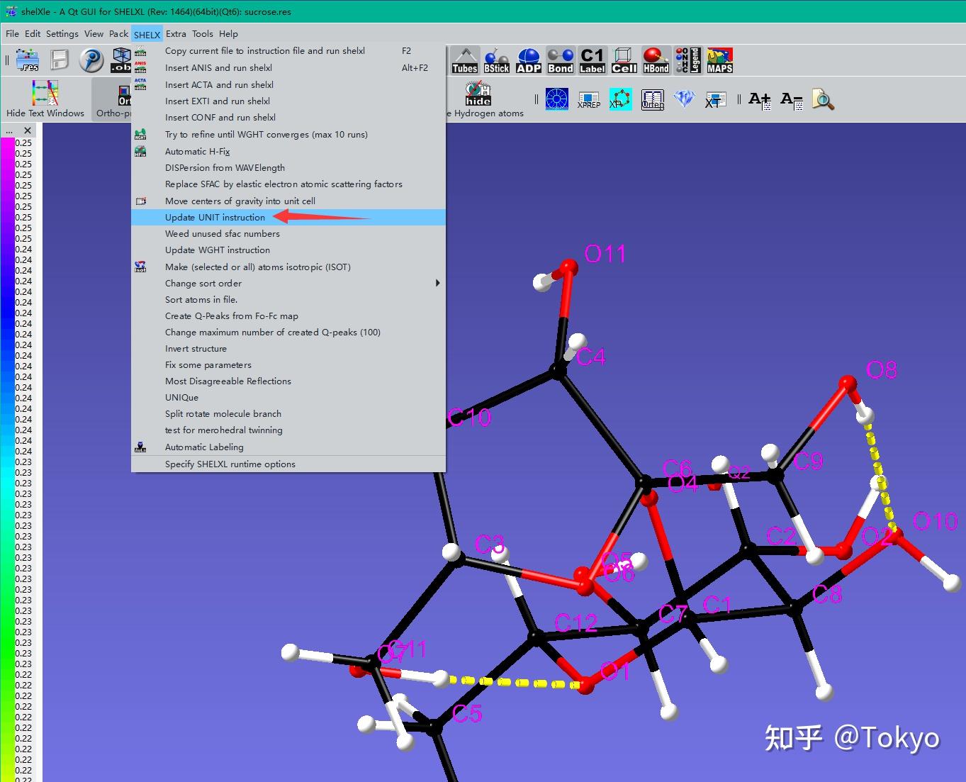 SHELXL提示Cell contents from UNIT instruction and atom list do not agree何意 - 知乎