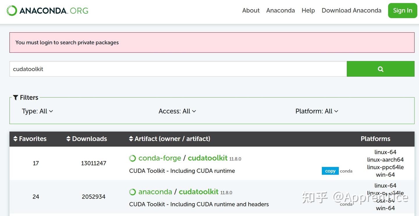 在conda环境中安装cudatoolkit与Pytorch - 知乎