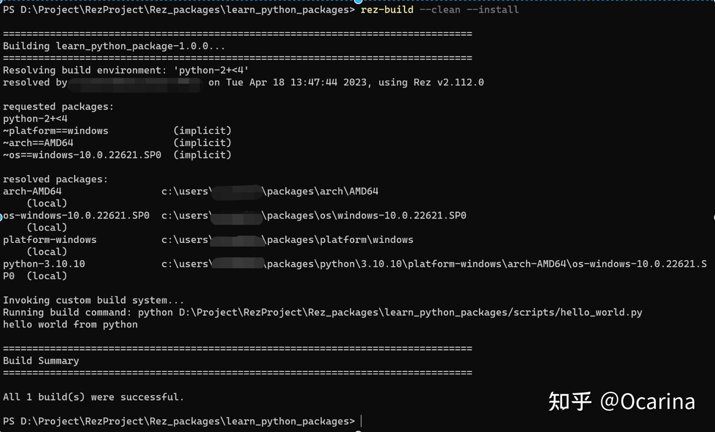 Rez入门教程(四): Python包与环境构建 - 知乎