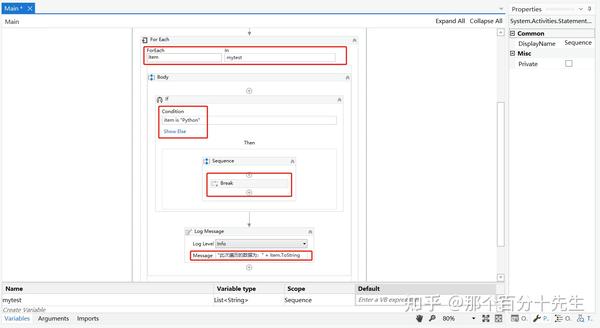 UiPath手把手教程十二-循环结构二(ForEach、Break和Continue) - 知乎