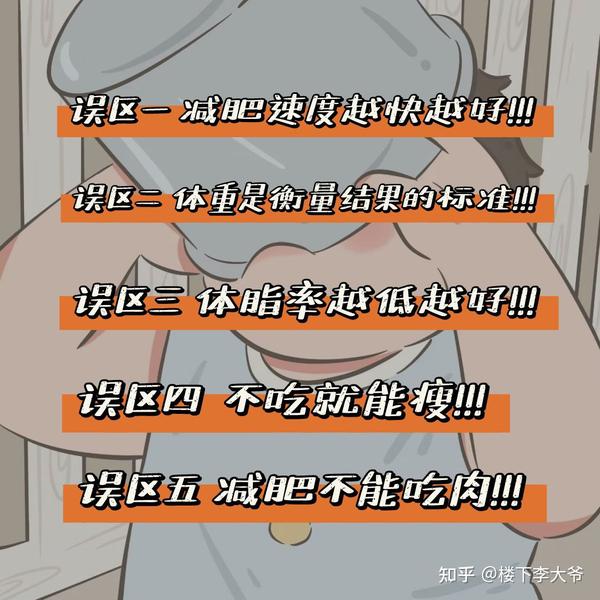这10个减肥误区,让你瘦不下来! 知乎