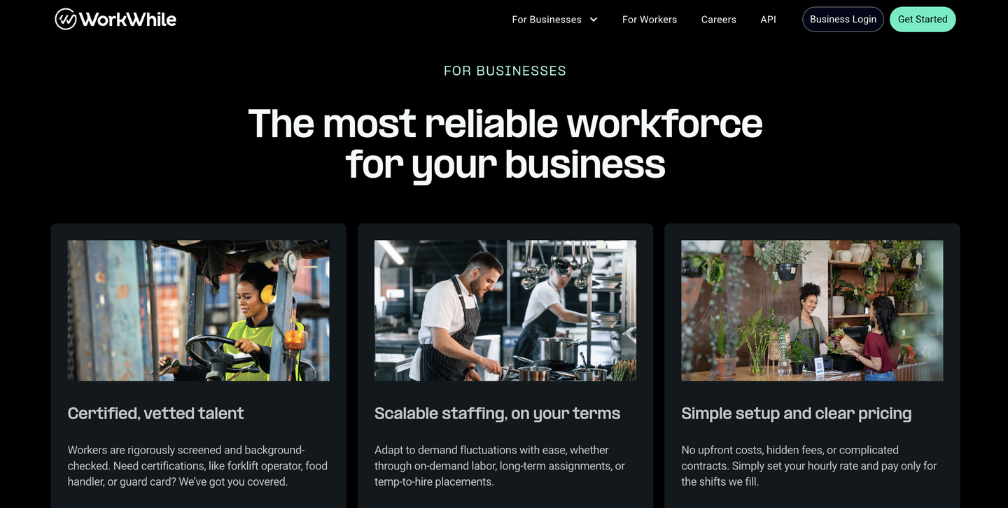 美国蓝领招聘平台 WorkWhile 获得 2300 万美元 B 轮融资，AI 驱动临时用工市场革新 - 知乎