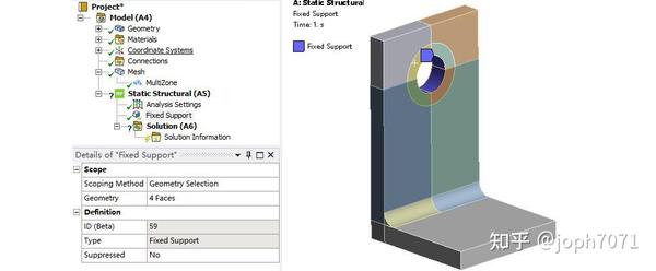 ANSYS Workbench 支架拓扑优化案例 - 知乎