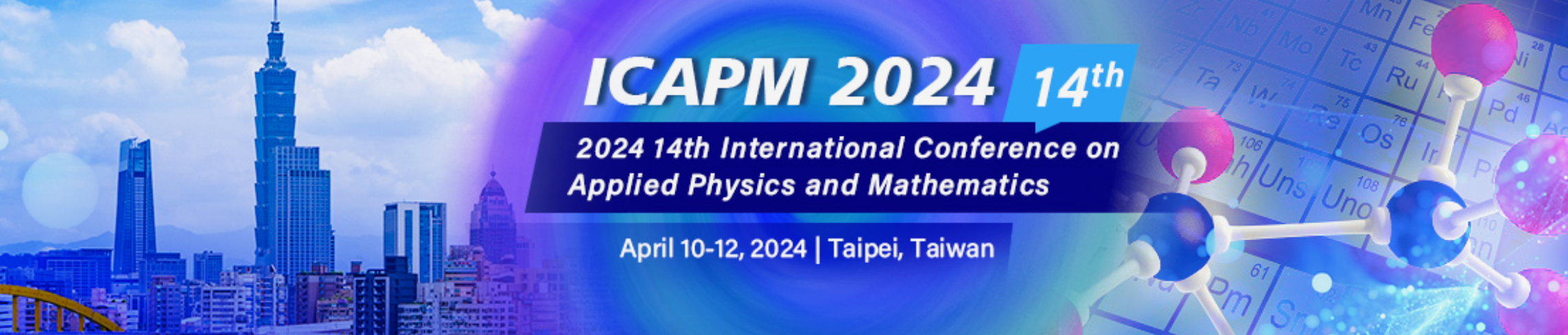 2024年第14届应用物理和数学国际会议（ICAPM 2024）即将召开！ - 知乎
