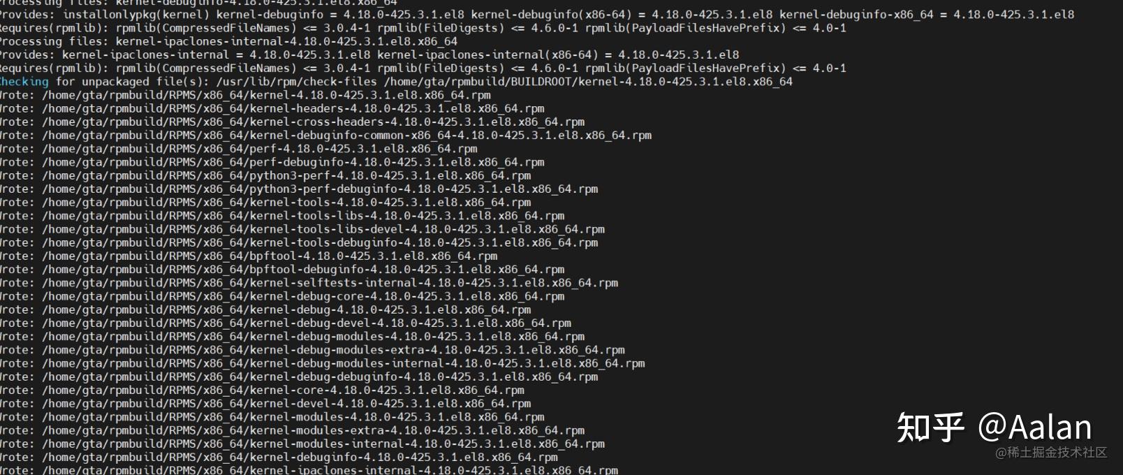 编译RHEL 8.7 kernel 并重新安装 （RPM build） - 知乎