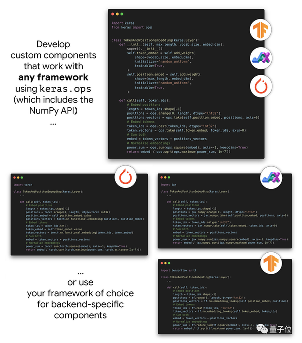 Keras 3.0发布！TF/PyTorch/Jax无缝混合使用，作者：欢迎来到多框架机器学习 - 知乎