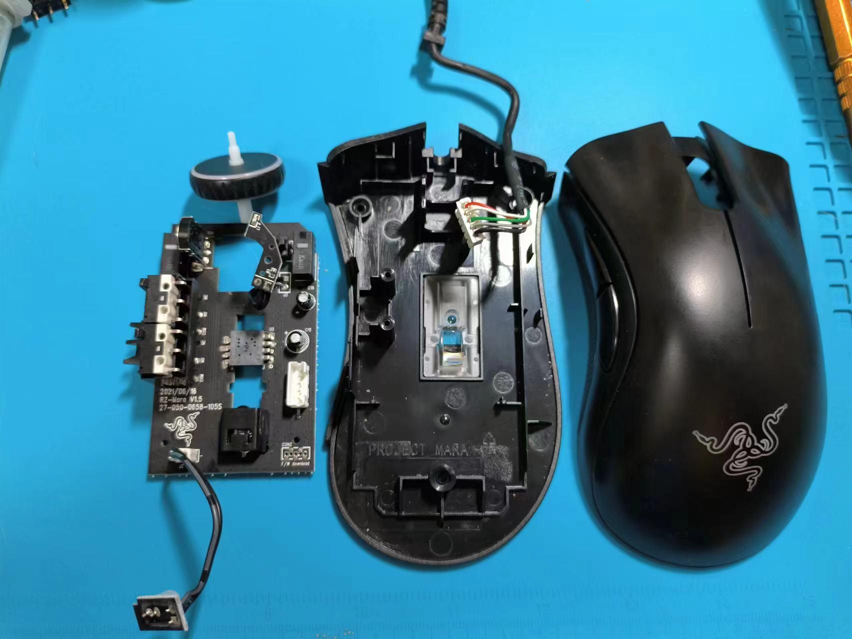 更换鼠标微动教程（炼狱蝰蛇标准版） - 知乎