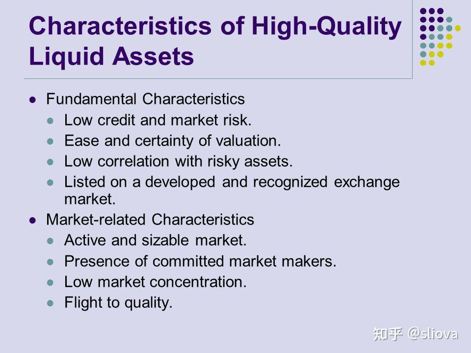 交易大百科(H系列)——优质流动资产（HQLA） - 知乎