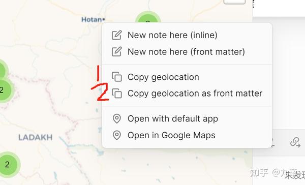 obsidian插件 map view的使用 - 知乎