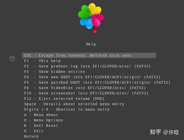MAC安装教程：CLOVER的简单操作说明 - 知乎