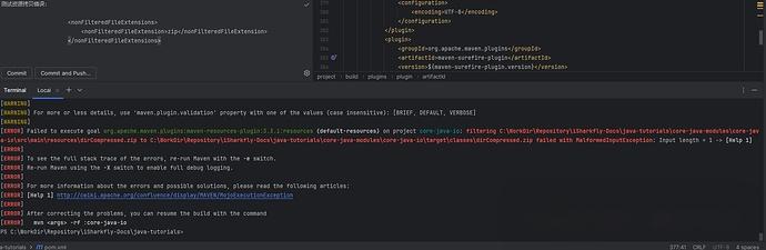 Java Maven 编译资源文件拷贝错误 Malformedinputexception 知乎 