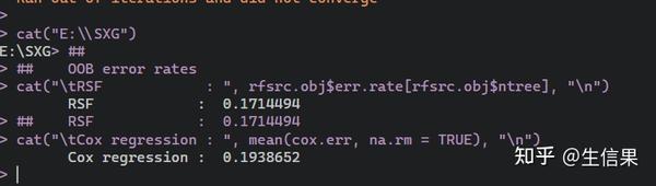 生存分析别只用Cox回归啦 跟着小果试试随机森林生存分析！-randomForestSRC - 知乎