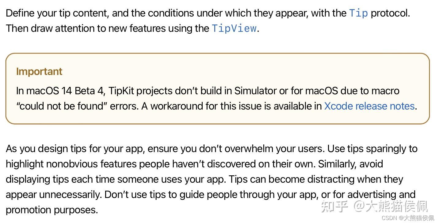 SwiftUI 5.0（iOS 17）TipKit 让用户更懂你的 App - 知乎