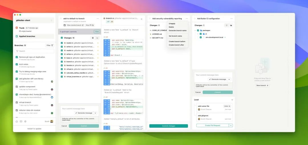 16.7K Star！Git分支管理神器GitButler：多分支同时工作，告别频繁切换的噩梦！ - 知乎