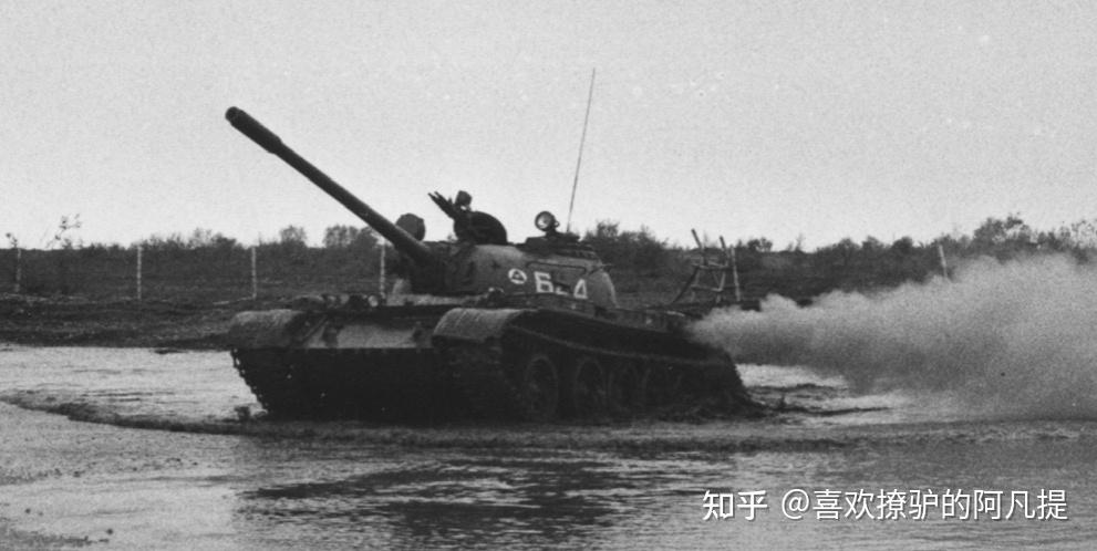 编号14：T-55主战坦克（第四部分）：T-55 M1958、T-55A M1961、T-55K、T-55AK、T-55 ALMAZ - 知乎