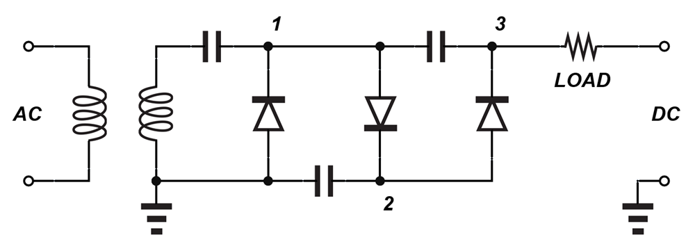 Voltage Doubler, Multiplier & Rectifier - 知乎