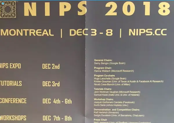 刚刚，AI顶会NIPS改名了！新的名字竟然是…… - 知乎