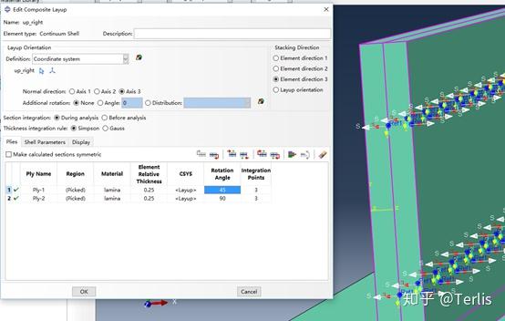 Abaqus复合材料铺层方向与局部坐标系和Sweep网格 - 知乎