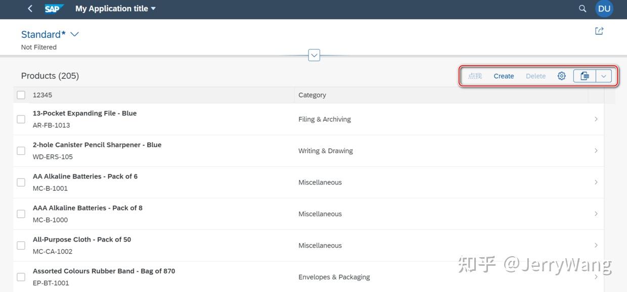 如何在 Sap Fiori Elements List Report 表格工具栏里增添新的自定义按钮 知乎 