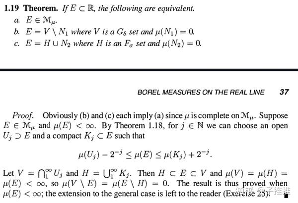 实分析笔记 §1.5 测度论-Borel测度和Lebesgue测度 - 知乎