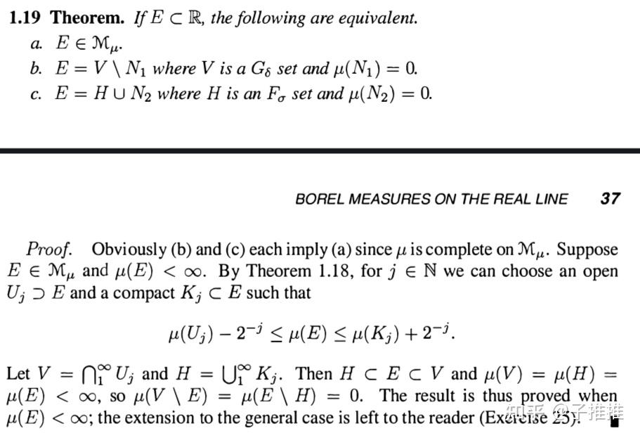 实分析笔记 §1.5 测度论-Borel测度和Lebesgue测度 - 知乎