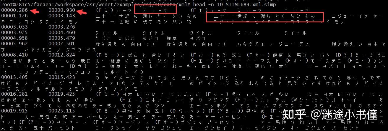 [工程菜谱]基于wenet搞csj数据集的日文asr(三) - 知乎