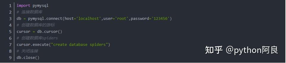 Python数据库操作 ---- pymysql教学 - 知乎